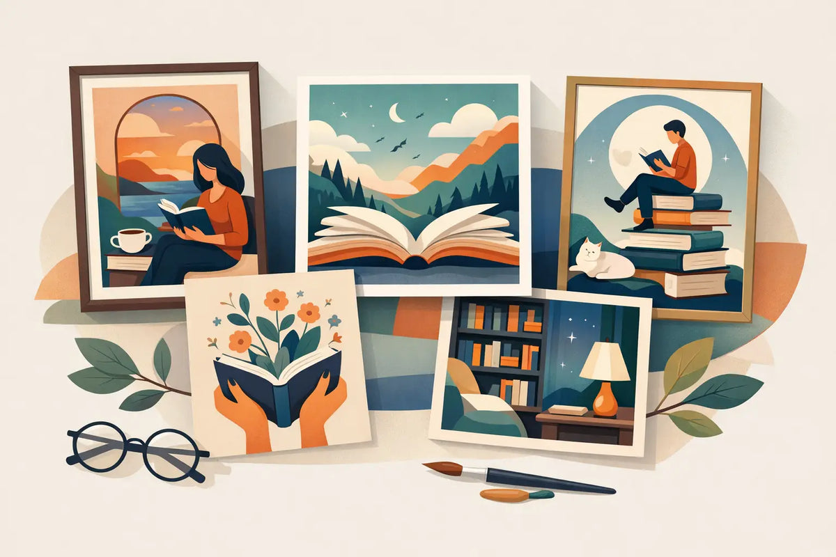 12 Best Art Prints for Book Lovers – Art on Words