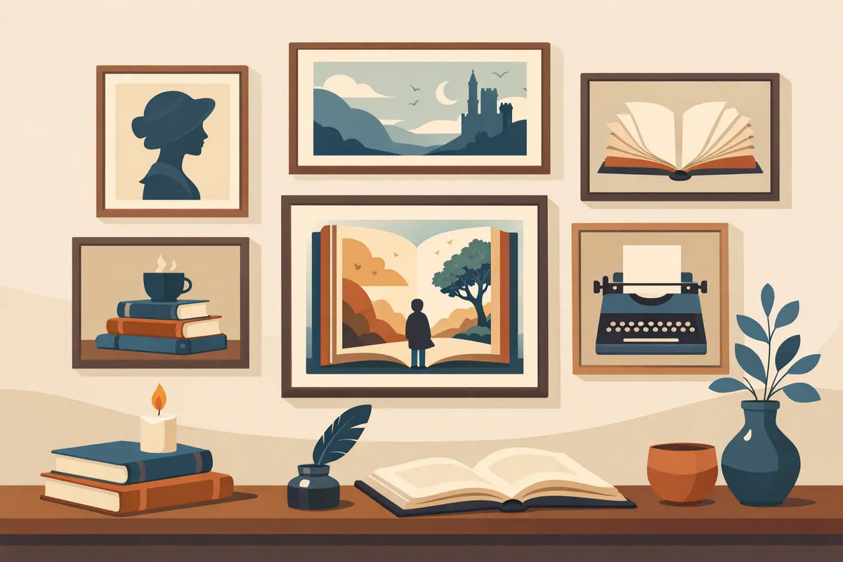 8 Best Literary Inspired Wall Art Styles – Art on Words